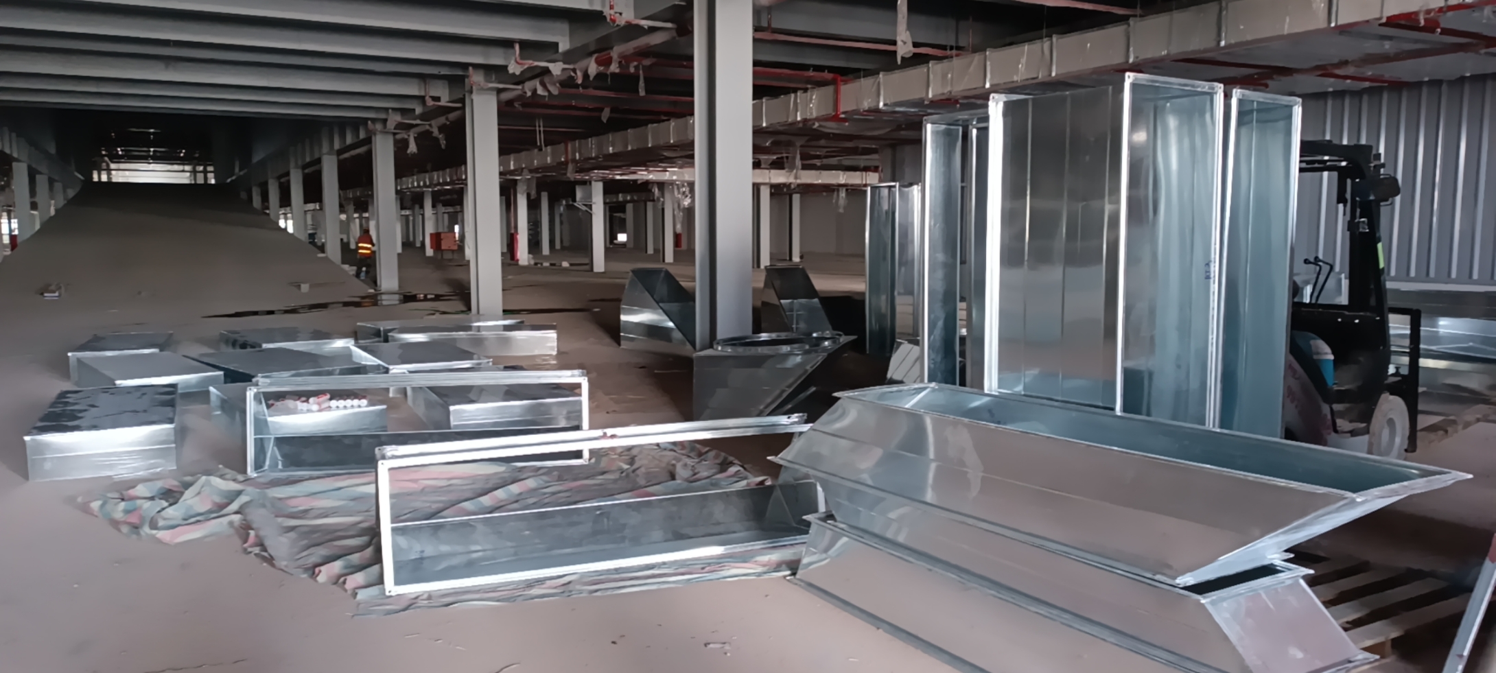 Hệ thống ống gió tại dự án JINKO SOLAR